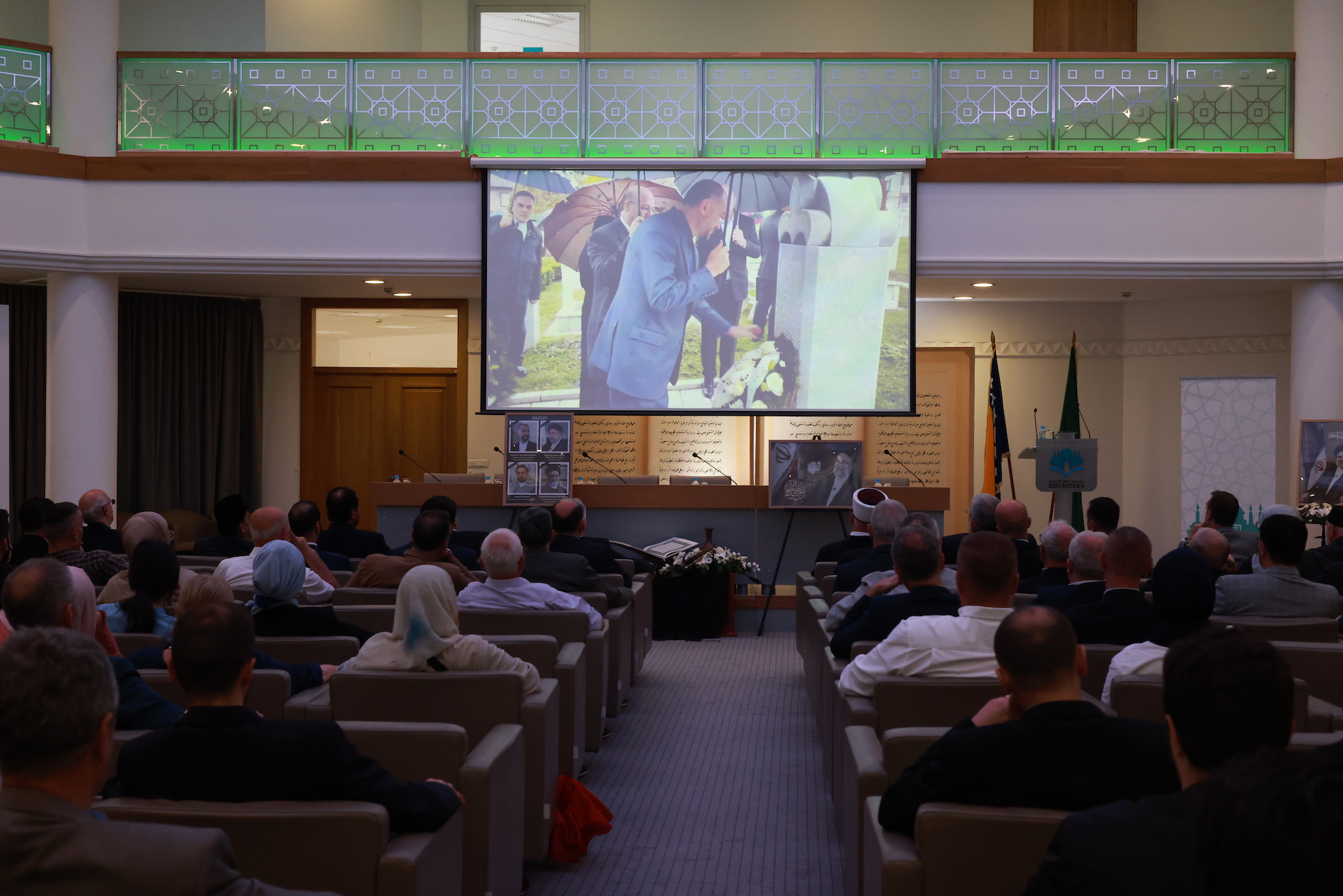 Sarajevo: Održana memorijalna ceremonija u čast predsjednika Irana i ...